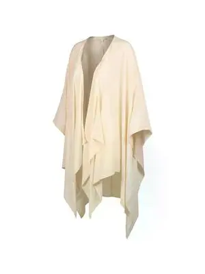 Valentino Garavani V-neck Cape With Draped Detail