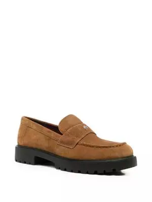 Tory Burch Logo-plaque Chunky-sole Loafers