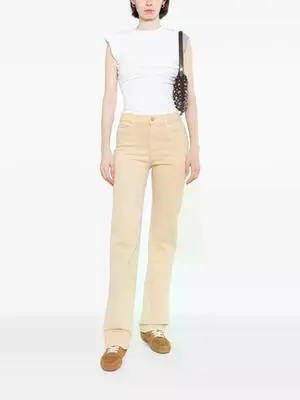 MOTHER High-waisted Five-pocket Jeans