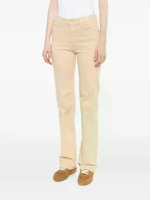 MOTHER High-waisted Five-pocket Jeans