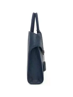 FERRAGAMO Hug Briefcase In Washed Calfskin