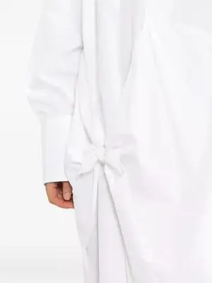 Helmut Lang Asymmetric Shirt Dress
