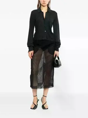 Helmut Lang V-neck Button Cardigan