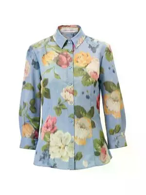 Carolina Herrera Floral Shirts For Women