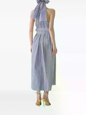 Carolina Herrera Striped Pattern Midi Dress
