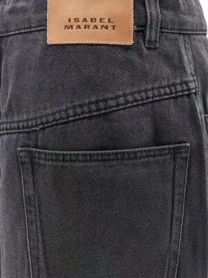 Isabel Marant Étoile Faharia Front-slit Denim Maxi Skirt