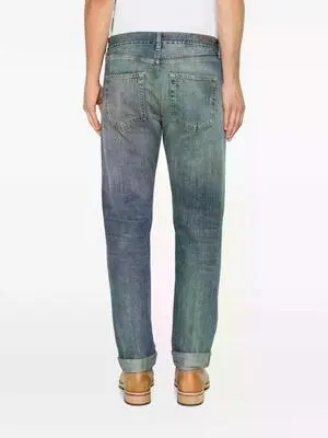 DONDUP Distressed Straight Leg Jeans