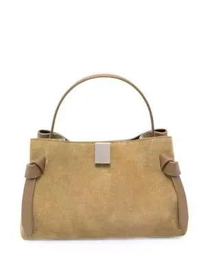 Yuzefi Silver Tone Shoulder Bags