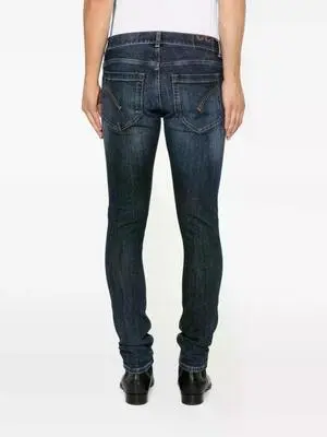 DONDUP Faded Whiskered Jeans