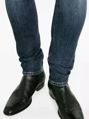 DONDUP Faded Whiskered Jeans