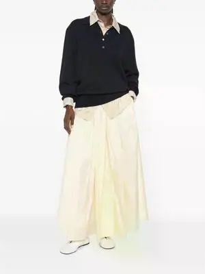 RÓHE Button-placket Polo Sweater