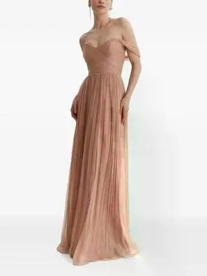 FRAMBOISE Kiros Off-shoulder Gown