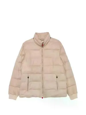 Kiton Quilted High-neck Jacket