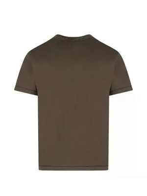 Stone Island Logo-patch Short-sleeve T-shirt - Green