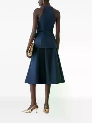Carolina Herrera Button-front Midi Skirt