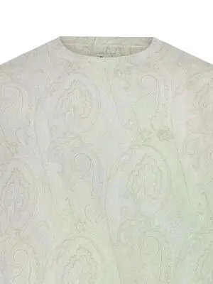 Etro Paisley-print Cotton T-shirt