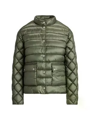 Ralph Lauren Quilted Mock-neck Jacket