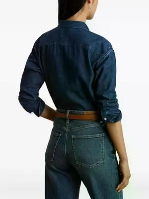 Ralph Lauren Relaxed Fit Button-up Shirt With Chest Pockets