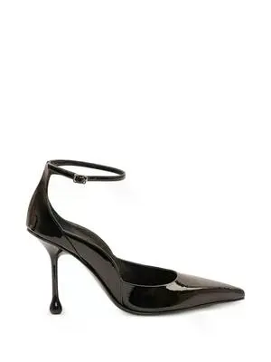 JIMMY CHOO Quinci Ankle-strap Pumps - Black