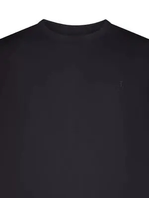 JW Anderson Anchor-embroidered T-shirt - Black