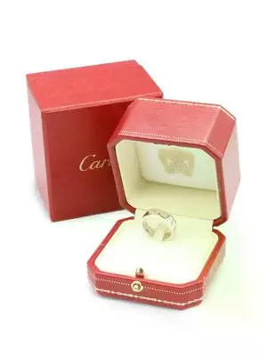 Cartier 18k White Gold Love Ring