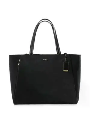 Tumi Logo-plaque Luggage-tag Tote Bag - Black