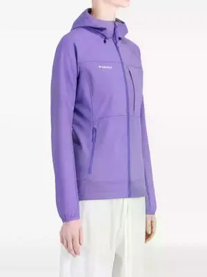 MAMMUT Hooded Zip-up Jacket With Chest And Side Pockets