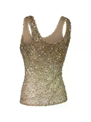 Valentino Garavani Embellished Sleeveless Top
