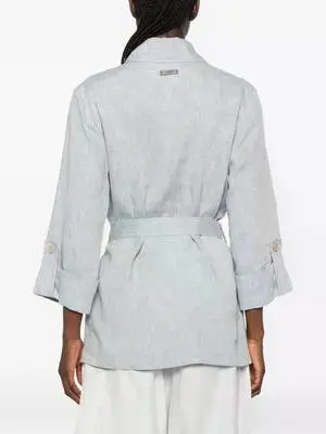 Peserico Belted Overshirt
