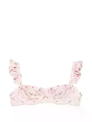 Agua Bendita Underwired Bikini Top - Pink