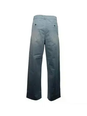 Miu Miu Embroidered Logo Ombré Effect Trousers