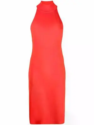 Givenchy Knitted Sleeveless High Neck Dress