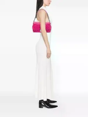 Dior Lambskin Cannage New Lock Flap Shoulder Bag - Pink