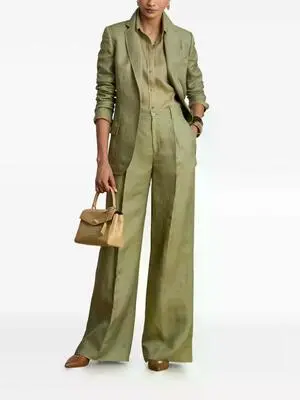 Ralph Lauren Single-button Twill Blazer