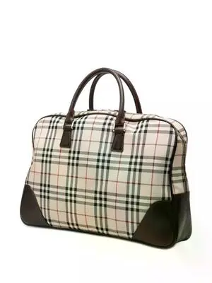 Burberry House Check Canvas Travel Bag