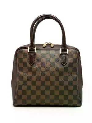 LOUIS VUITTON Damier Ebene Brera Handbag - Brown