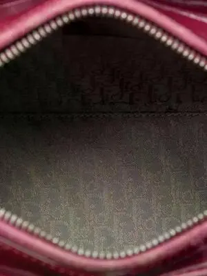Dior Patent Cannage Lady Satchel - Red