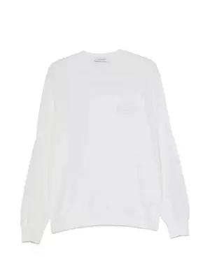 Givenchy Logo Patch Crew Neck Sweater