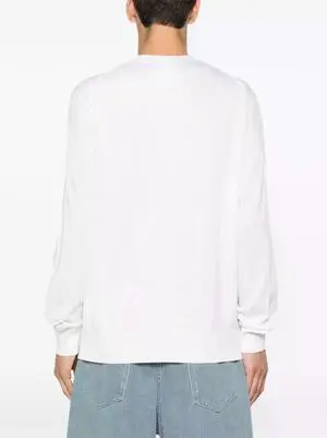 Givenchy Logo Patch Crew Neck Sweater