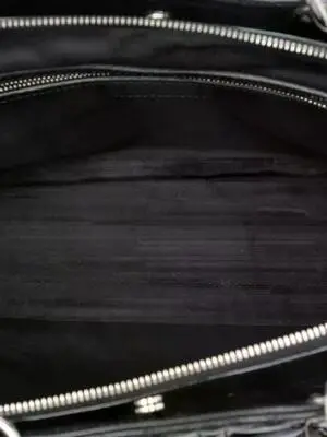 Dior 2014 Medium Patent Cannage Lady Soft Shopping Tote Bag - Black