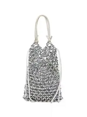 Staud Silver Tone Bucket Bags For Women