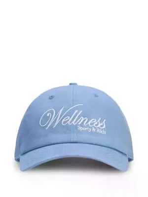 SPORTY & RICH Avenue Embroidered-logo Hat