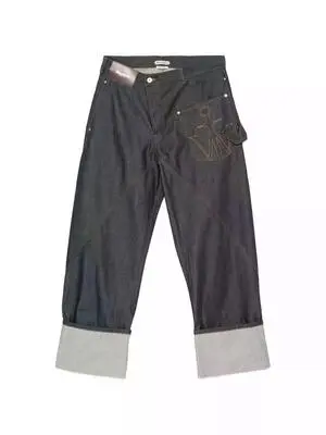 Jw Anderson Wide Leg Jeans For Men