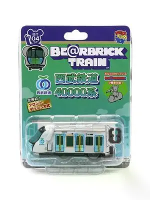 MEDICOM TOY Seibu Railway 40000 Series Be@rbrick Train Figure - White
