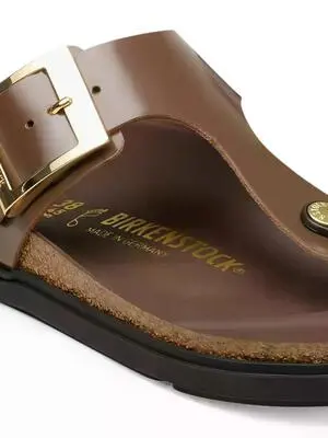 BIRKENSTOCK Gizeh Buckle-fastening Thong Sandals - Brown