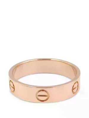 Cartier 18k Rose Gold Love Ring - Pink