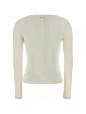 Calvin Klein Ribbed Knit Long Sleeve T-shirt