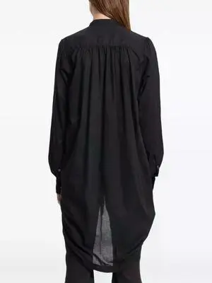 ANN DEMEULEMEESTER Pintuck Detail Pleated Shirt