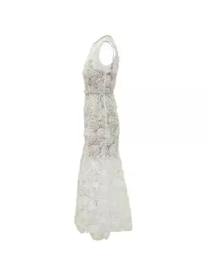 SELF-PORTRAIT Lace Midi Dress