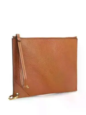 Chloé Spin Leather Clutch Bag